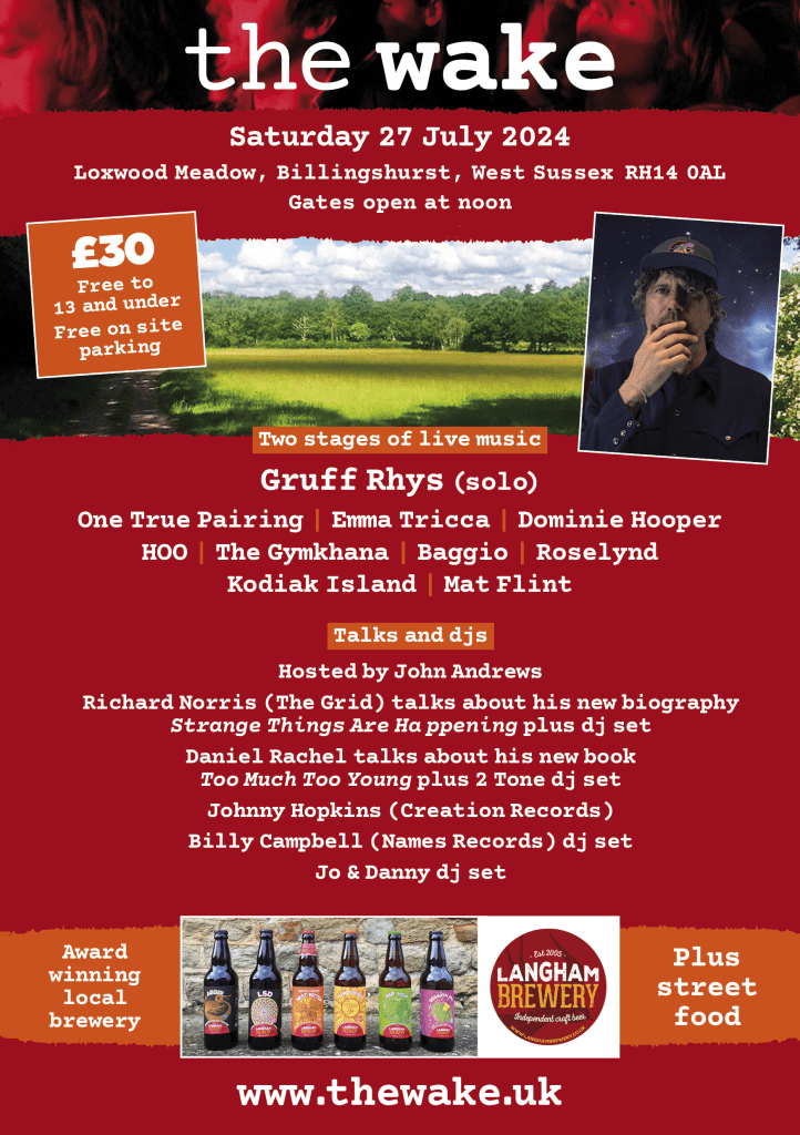 Line Up Poster – The Wake